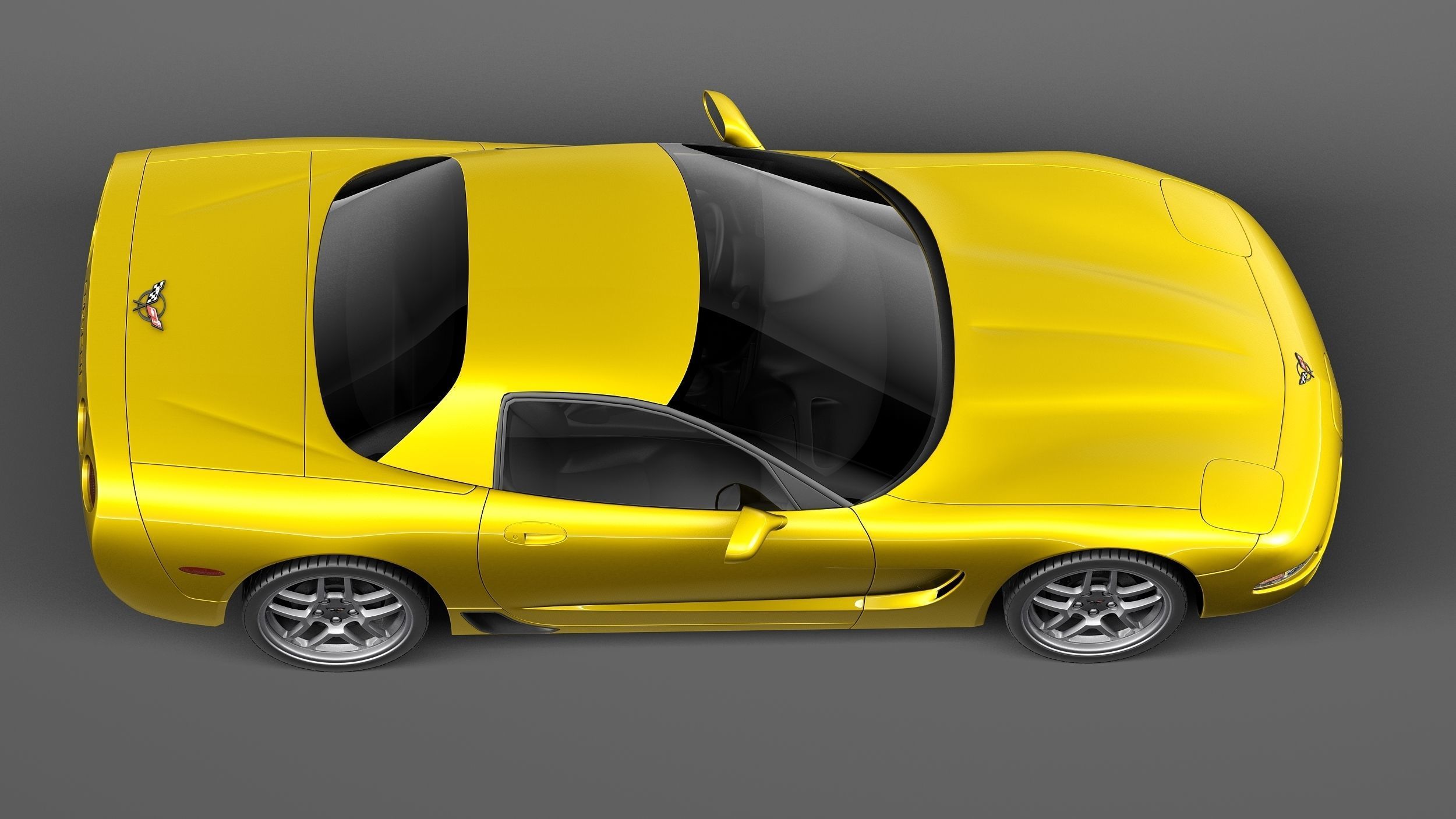Chevrolet Corvette C5 Z06 3D model | CGTrader