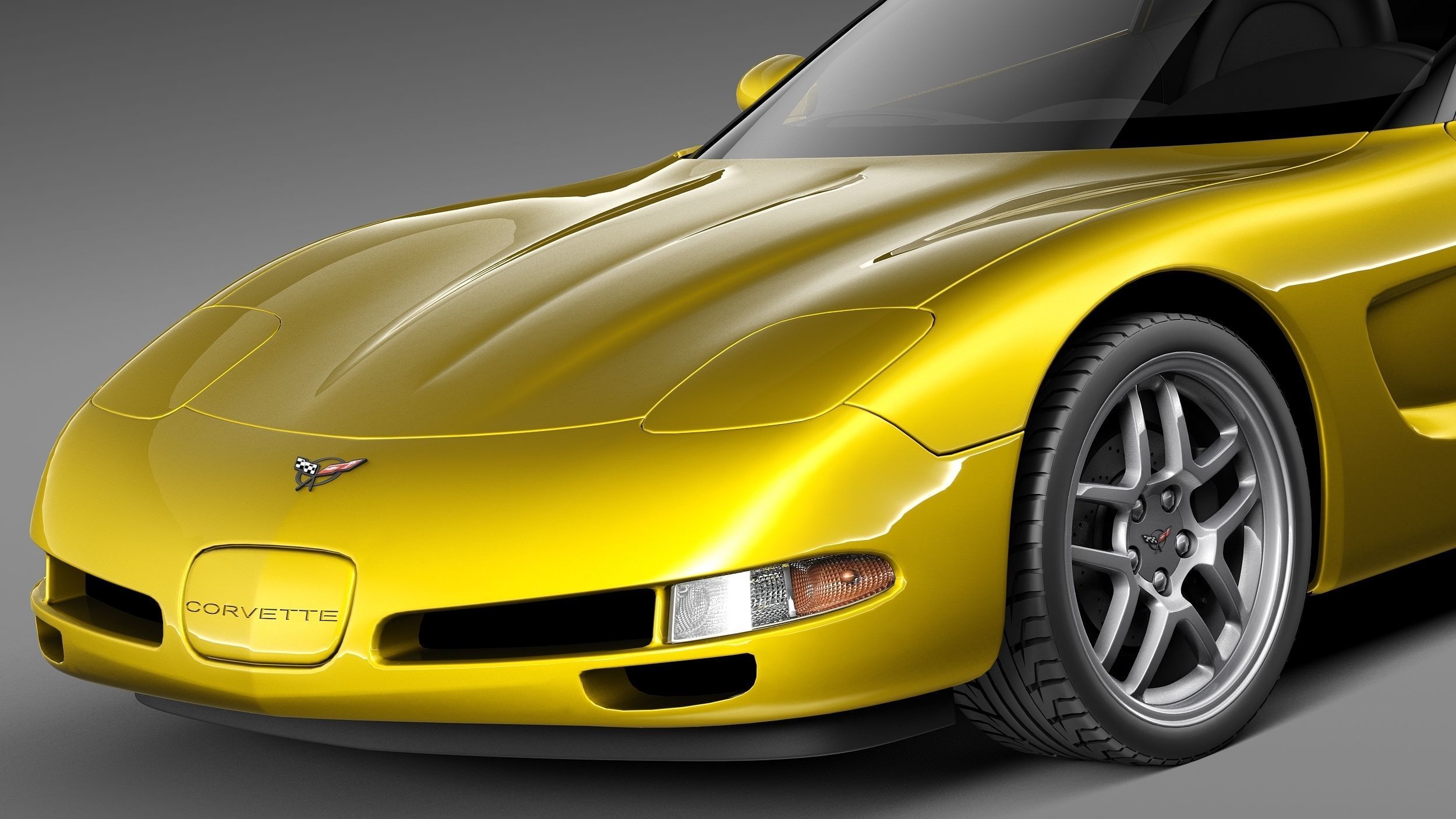 Chevrolet Corvette C5 Z06 3D model | CGTrader