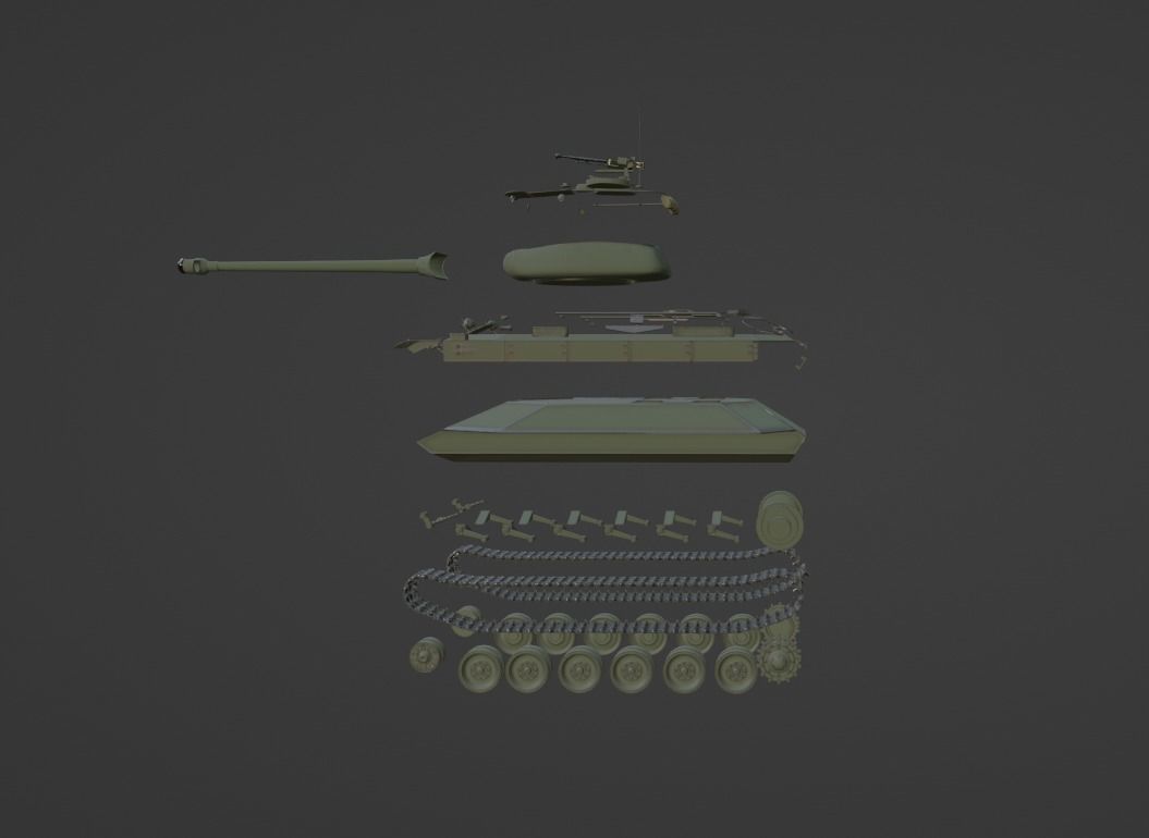 IS-6 Russian heavy tank 3D model | CGTrader