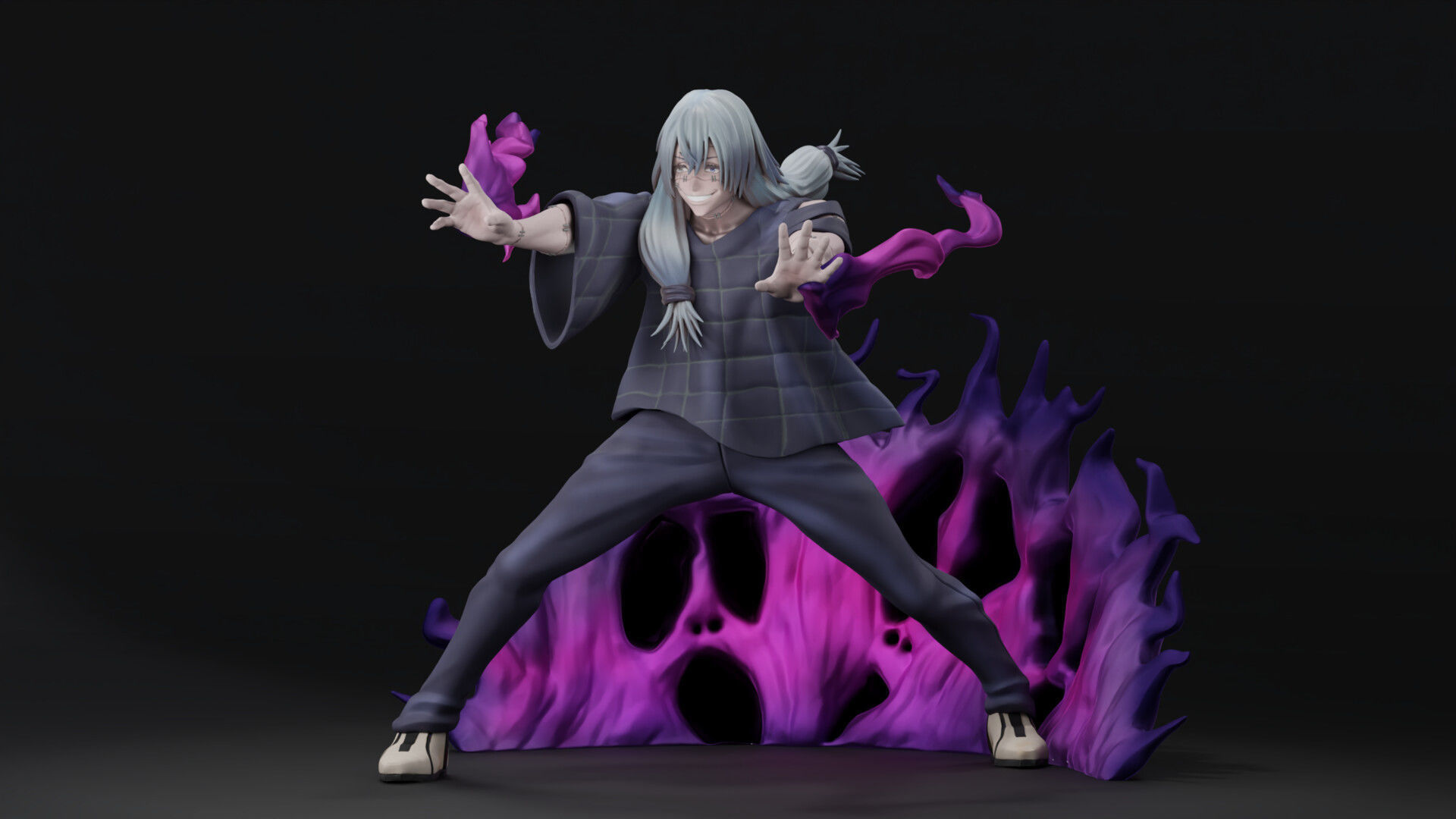 Jujutsu Kaisen - Mahito - 20 cm - 3D print model 3D model 3D printable ...
