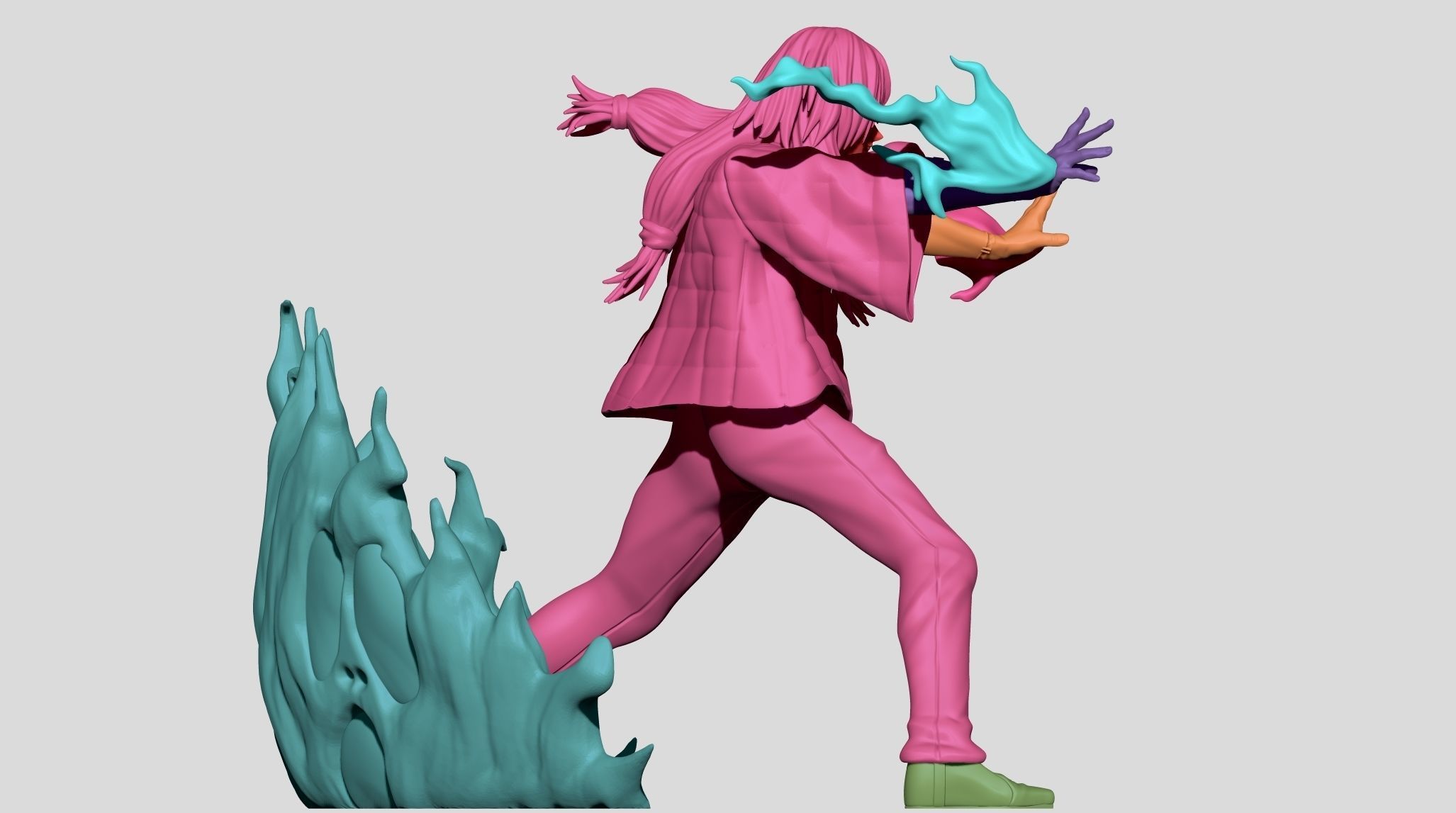 Jujutsu Kaisen - Mahito - 20 cm - 3D print model 3D model 3D printable ...