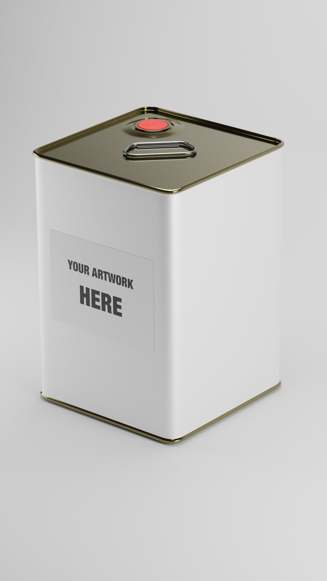 Packaging 18 liter can 3D model | CGTrader