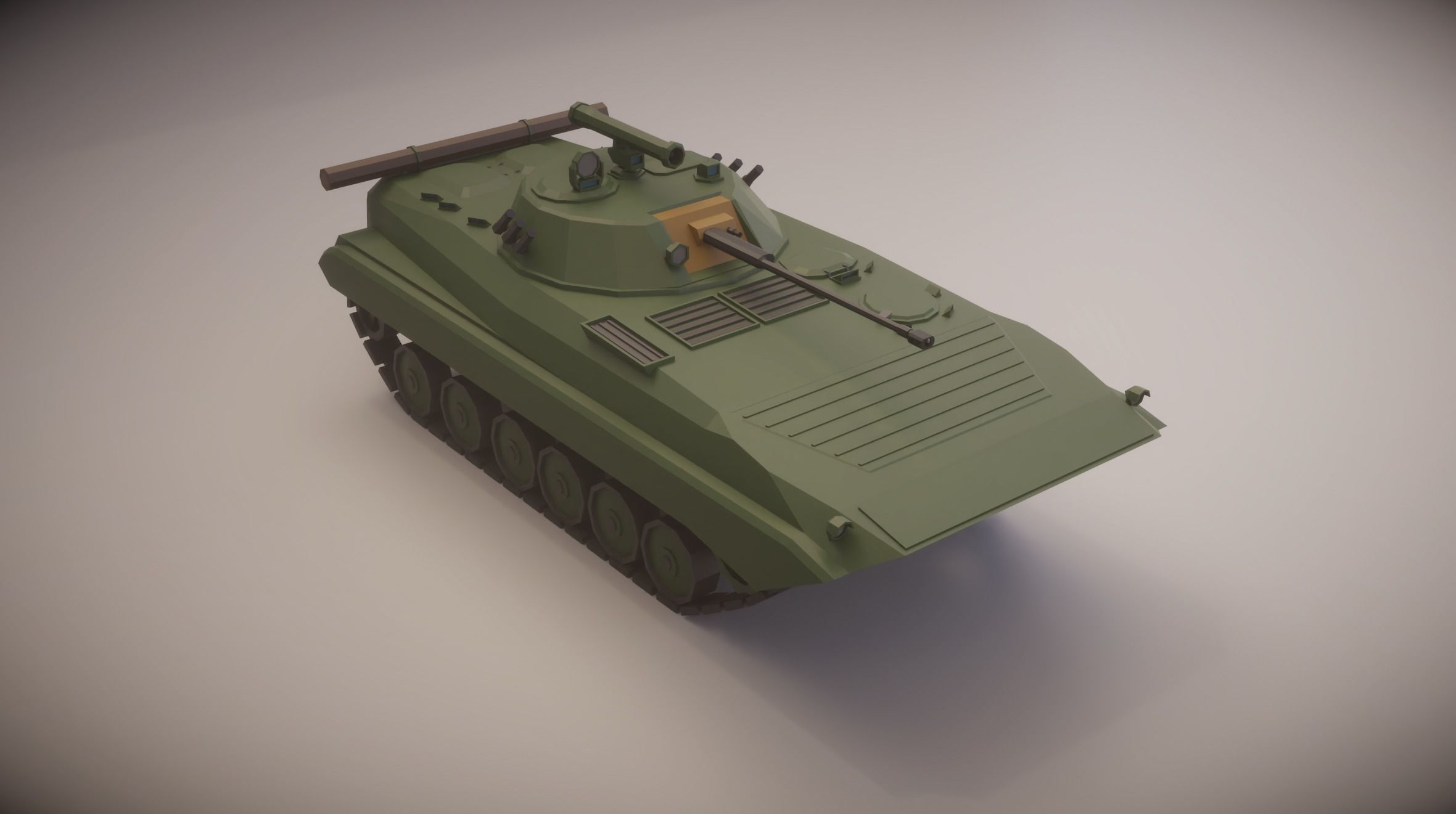 3D model Simple BMP-2 IFV VR / AR / low-poly | CGTrader