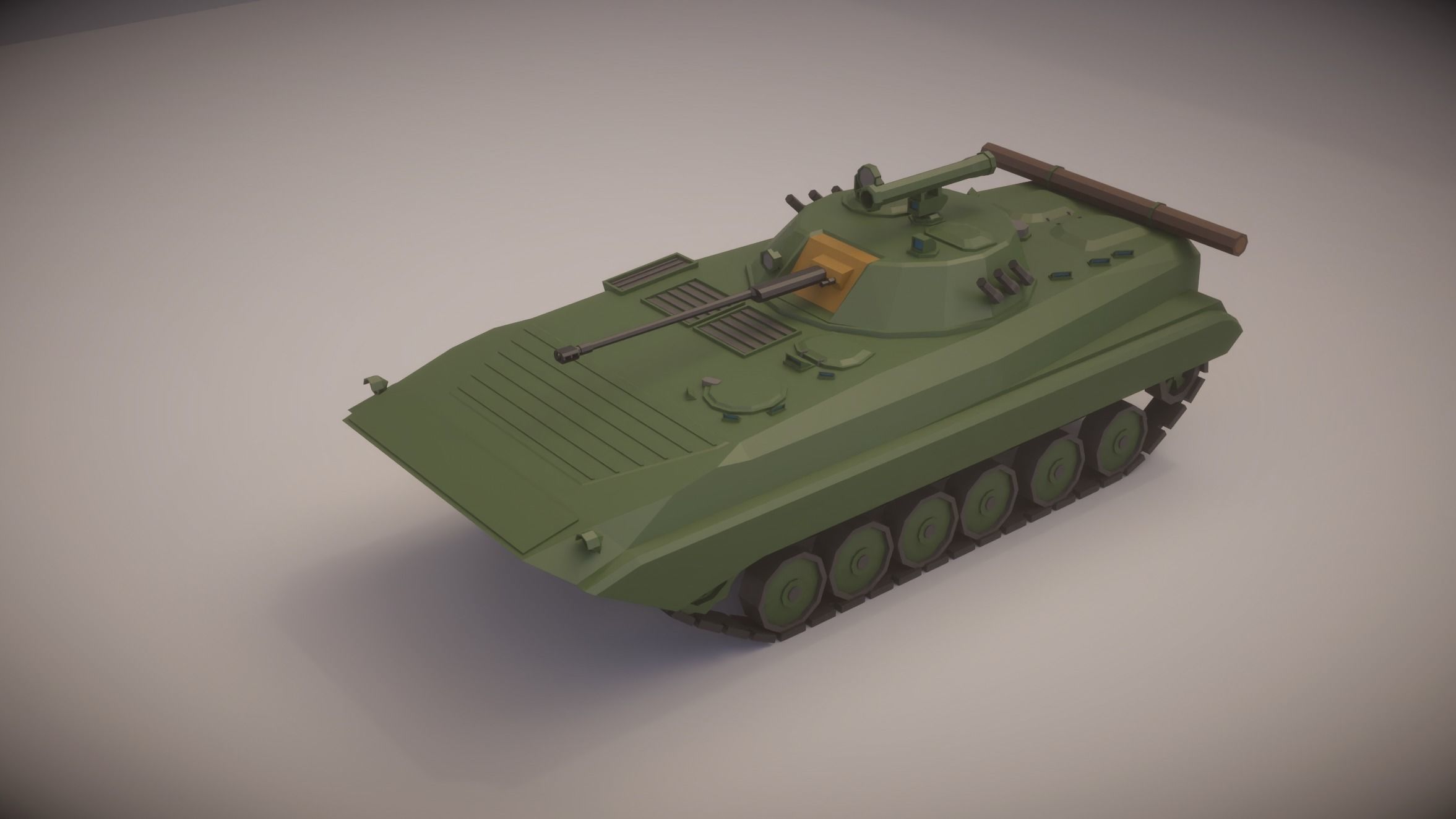 3D model Simple BMP-2 IFV VR / AR / low-poly | CGTrader