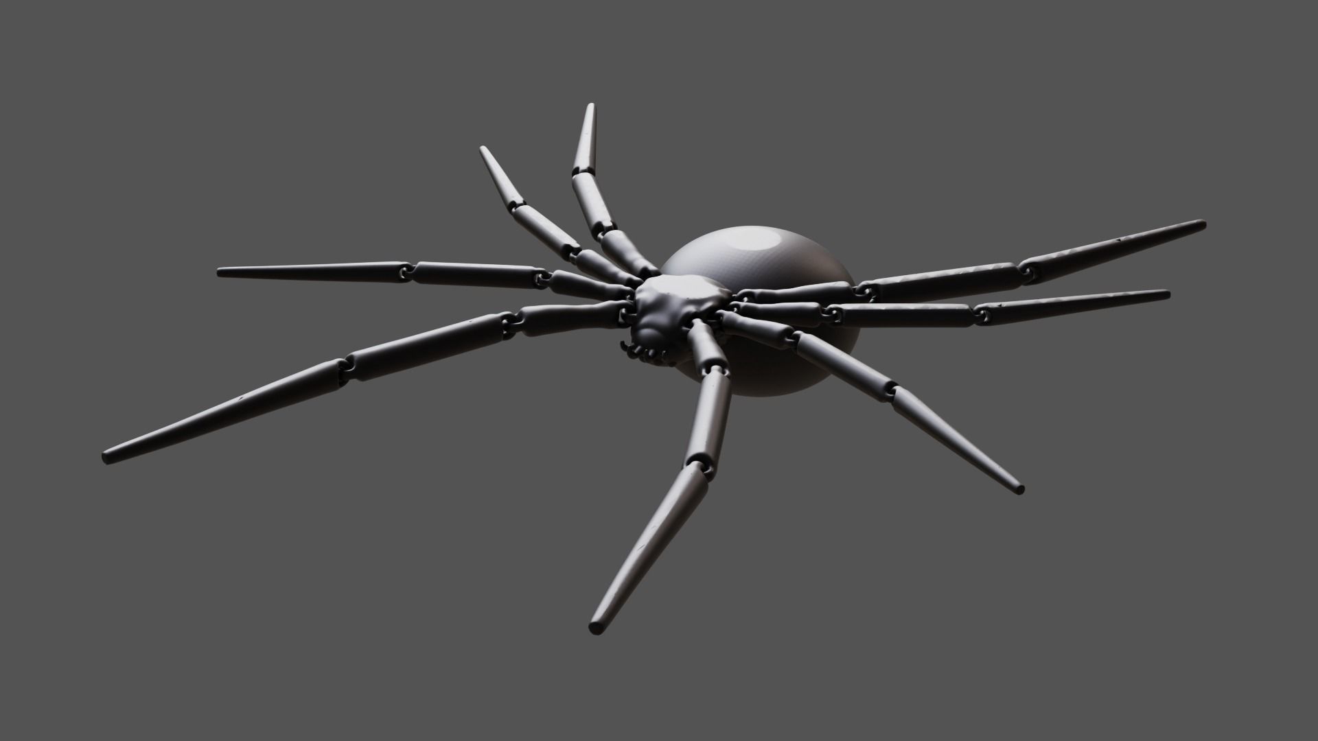 Moveable Spider 3D model 3D printable | CGTrader