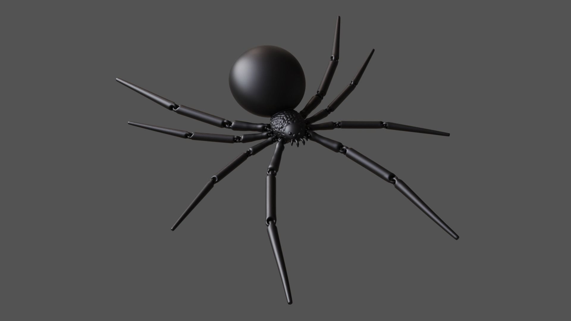 Moveable Spider 3D model 3D printable | CGTrader