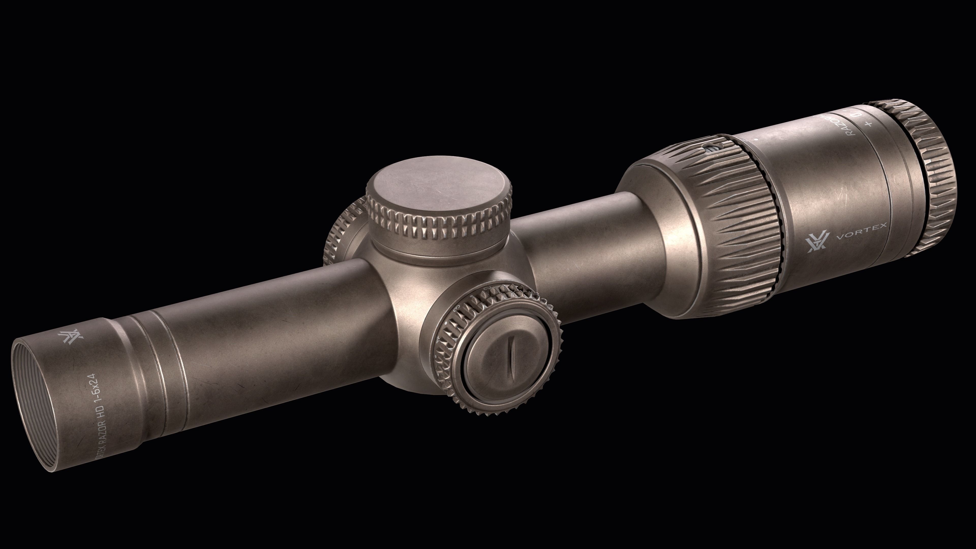 3D model RIFLE SCOPE VORTEX RAZOR HD GEN II E VR / AR / low-poly | CGTrader