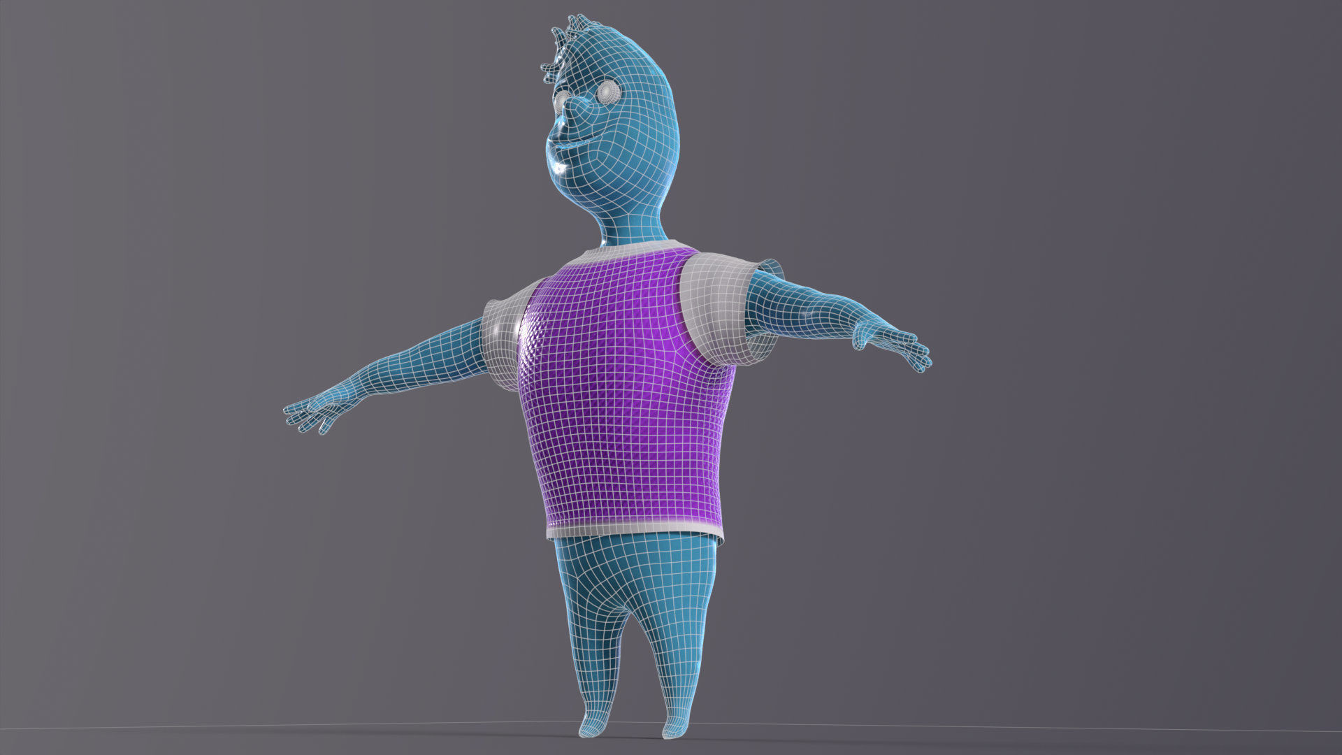 3D model Wade Ripple from Elemental Animated PBR and Textured VR / AR ...