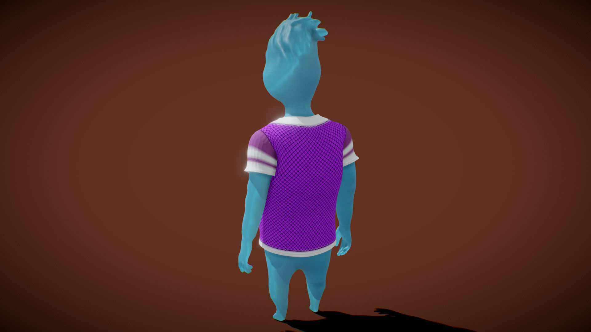 3D model Wade Ripple from Elemental Animated PBR and Textured VR / AR ...