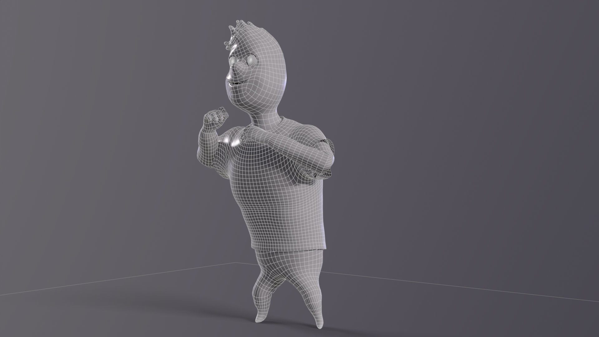 3D model Wade Ripple from Elemental Animated PBR and Textured VR / AR ...