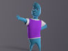 3D model Wade Ripple from Elemental Animated PBR and Textured VR / AR ...