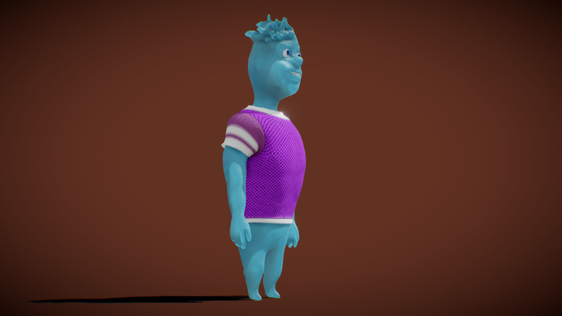 3D model Wade Ripple from Elemental Animated PBR and Textured VR / AR ...