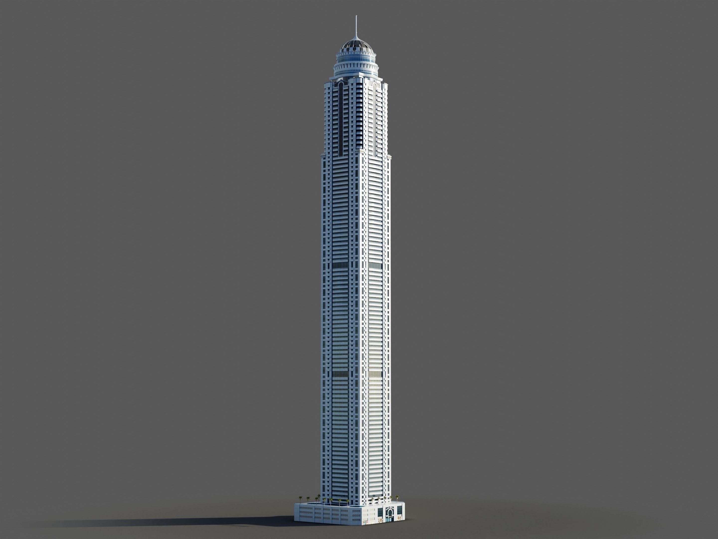 princess tower - Dubai marina 3D model | CGTrader