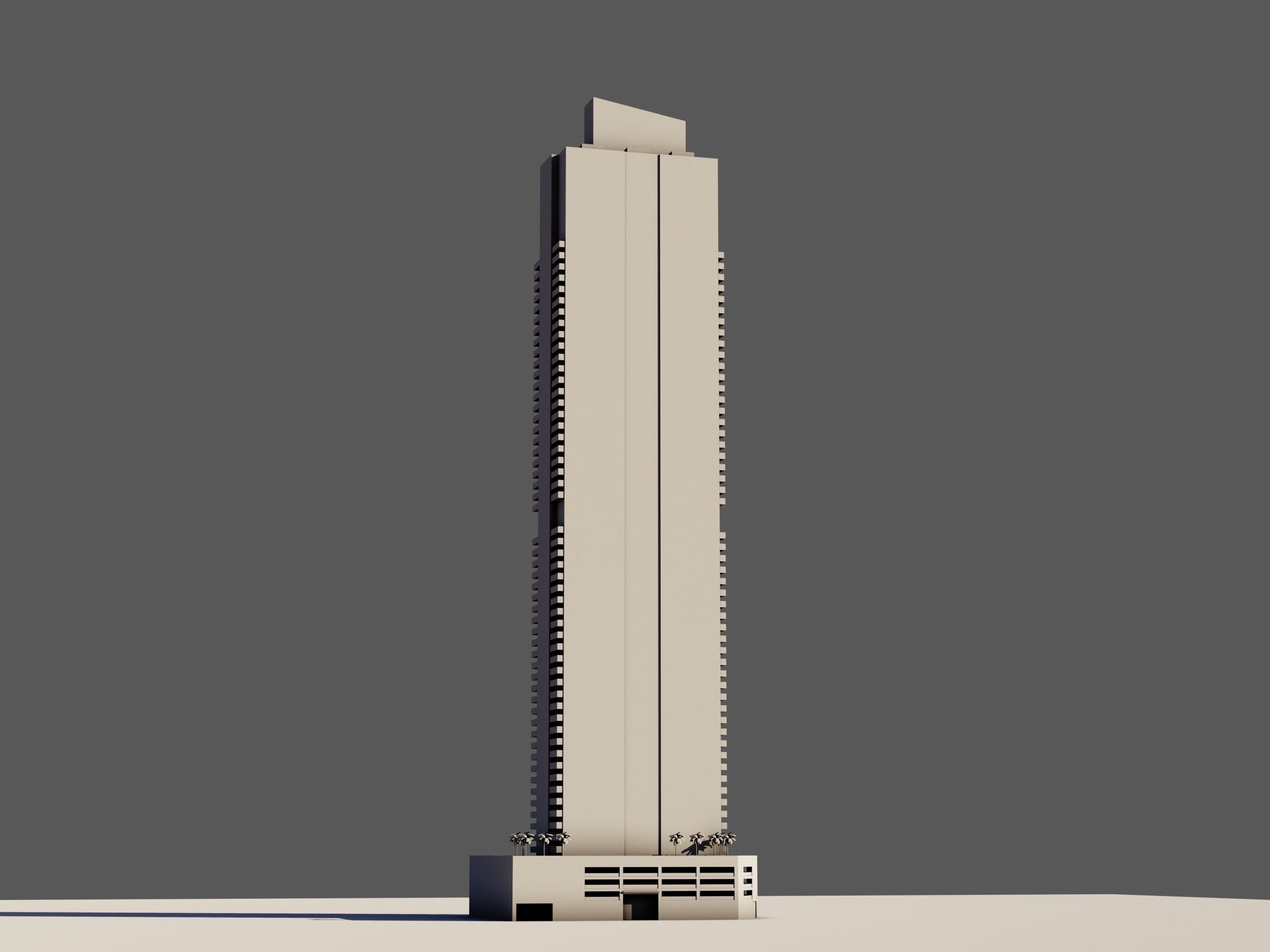 MAG 218 Tower - Dubai marina 3D model | CGTrader