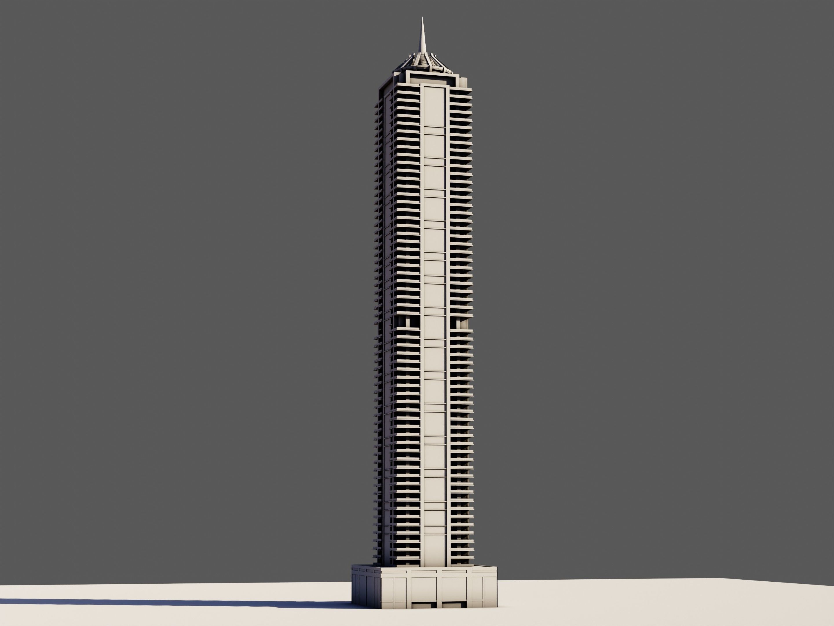 Emirates Crown Tower - Dubai marina 3D model | CGTrader