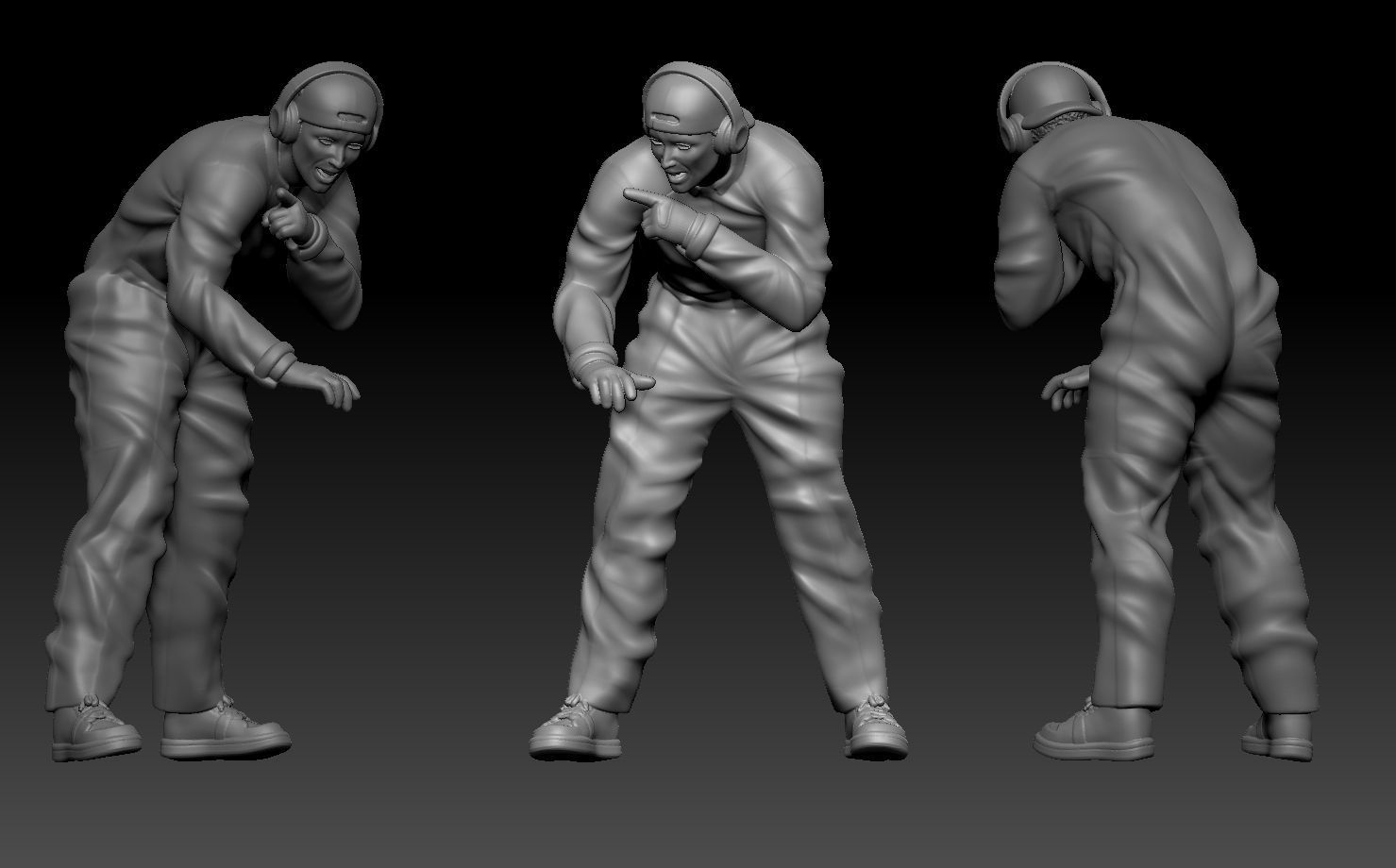 mechanic crew 3D model 3D printable | CGTrader