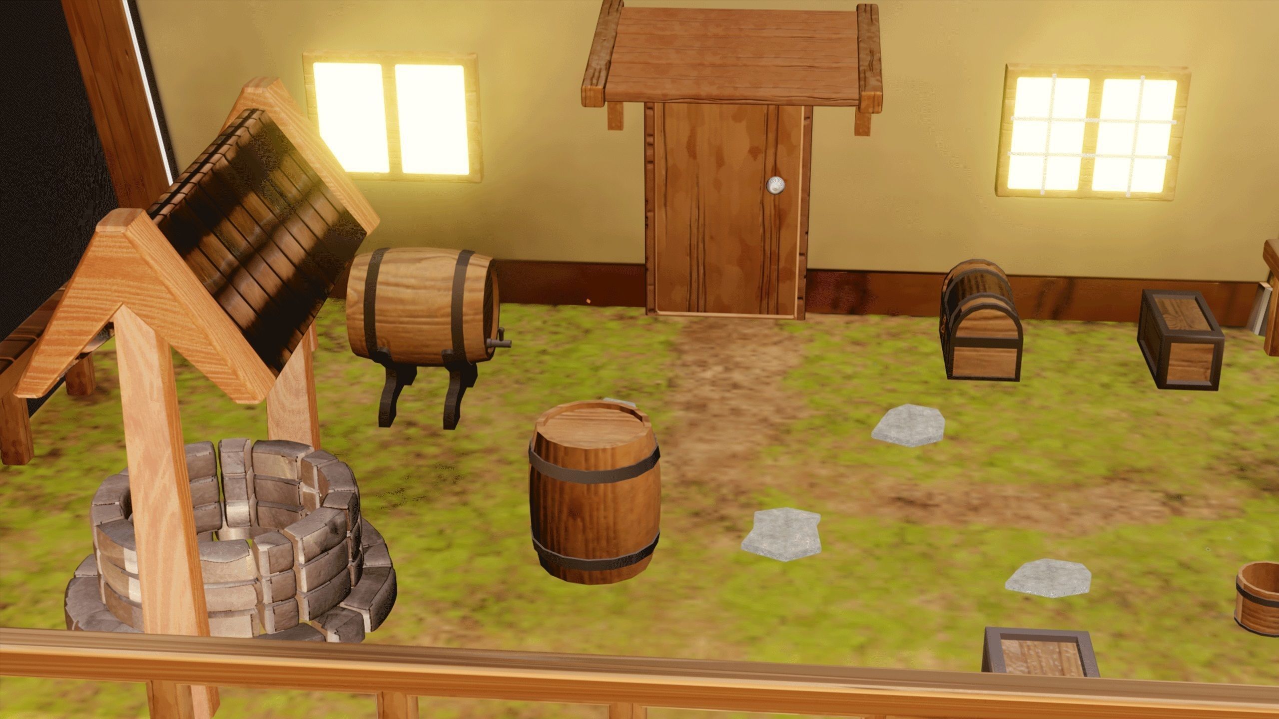 Cartoonish House 3D model | CGTrader
