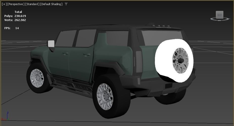 3D model Hummer EV Electric Suv-Pick-Up 2023 VR / AR / low-poly | CGTrader