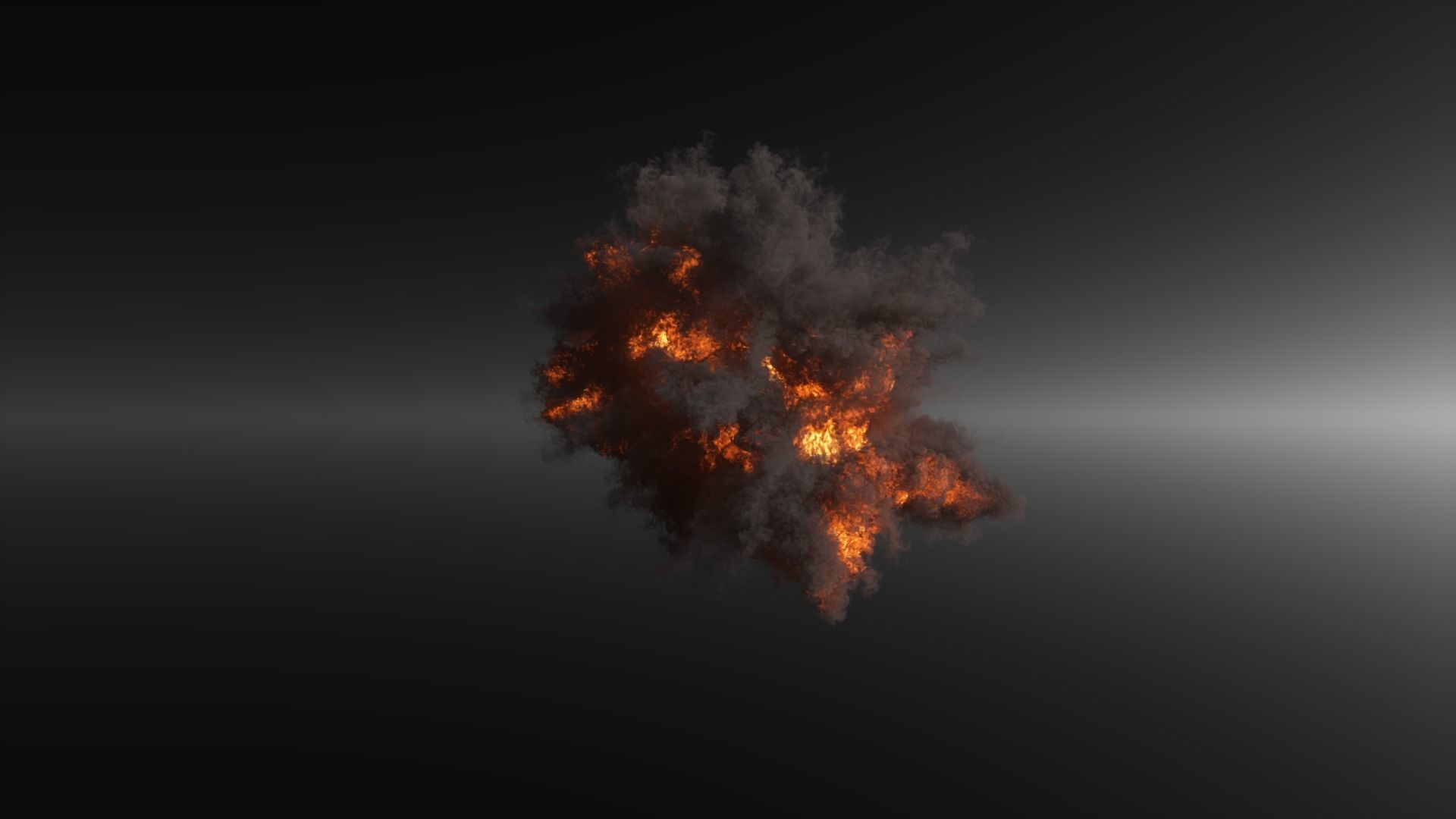 High Resolution Grenade Explosion 3D model animated | CGTrader