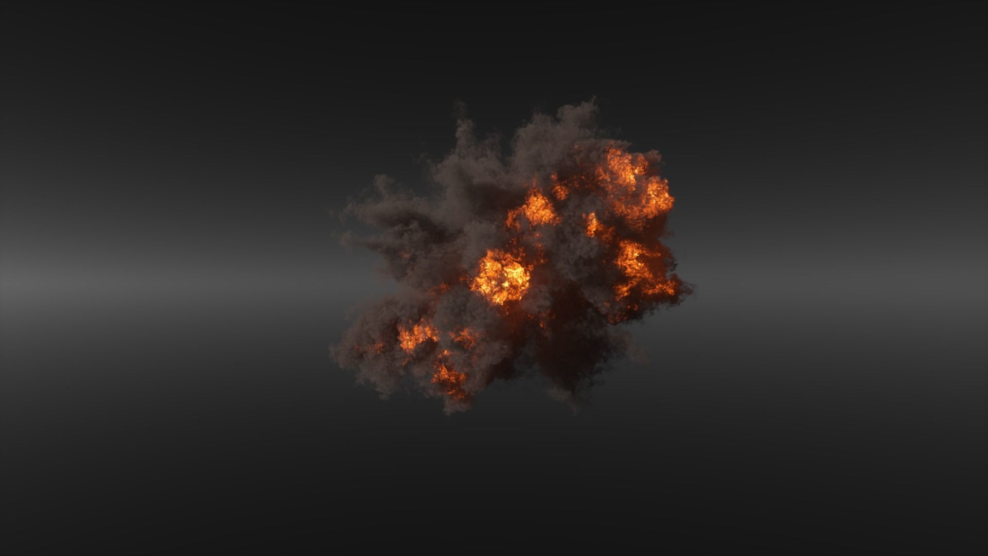 High Resolution Grenade Explosion 3D model animated | CGTrader