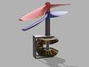 Contra-rotating propellers free 3D model animated | CGTrader
