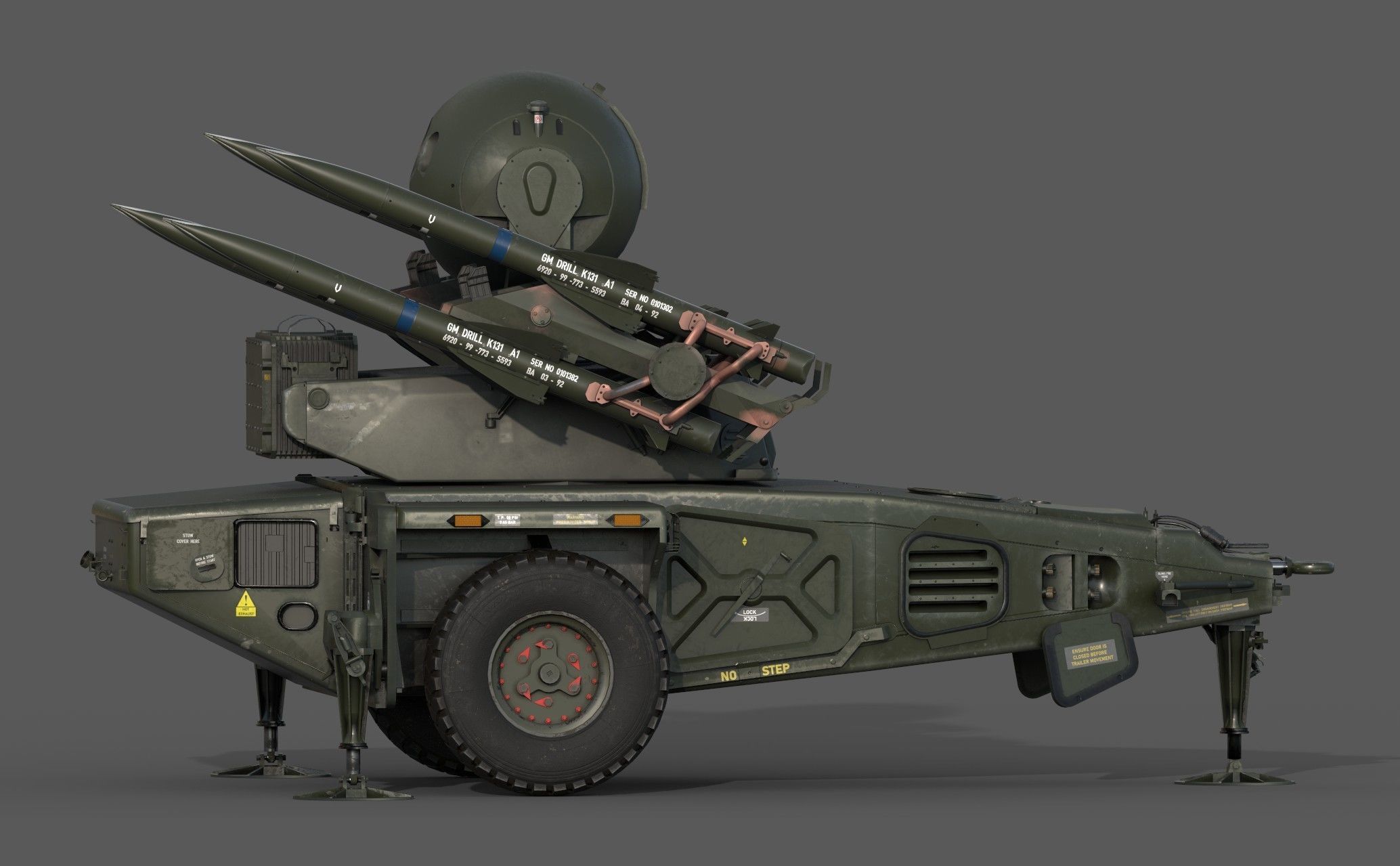 3D model Rapier Misslie FSC VR / AR / low-poly | CGTrader