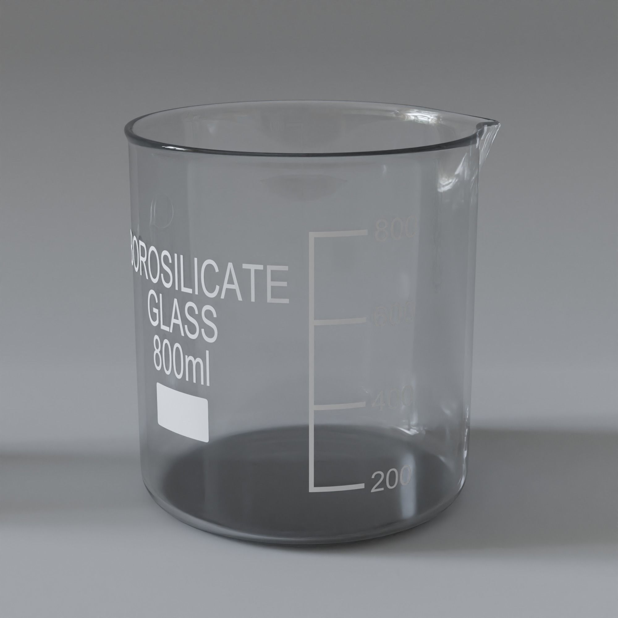 Measuring Cylinders and Beaker 3D model | CGTrader
