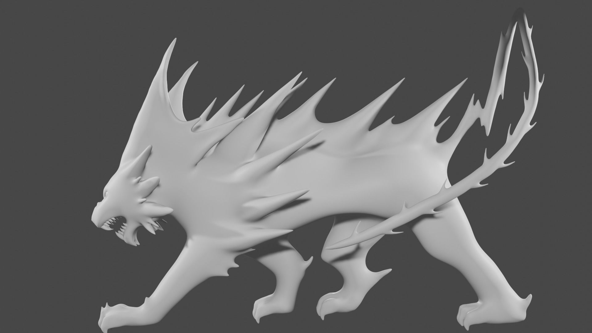 The Thunder 3D model 3D printable | CGTrader