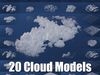 3D Volumetric Cloud Pack 3D model | CGTrader