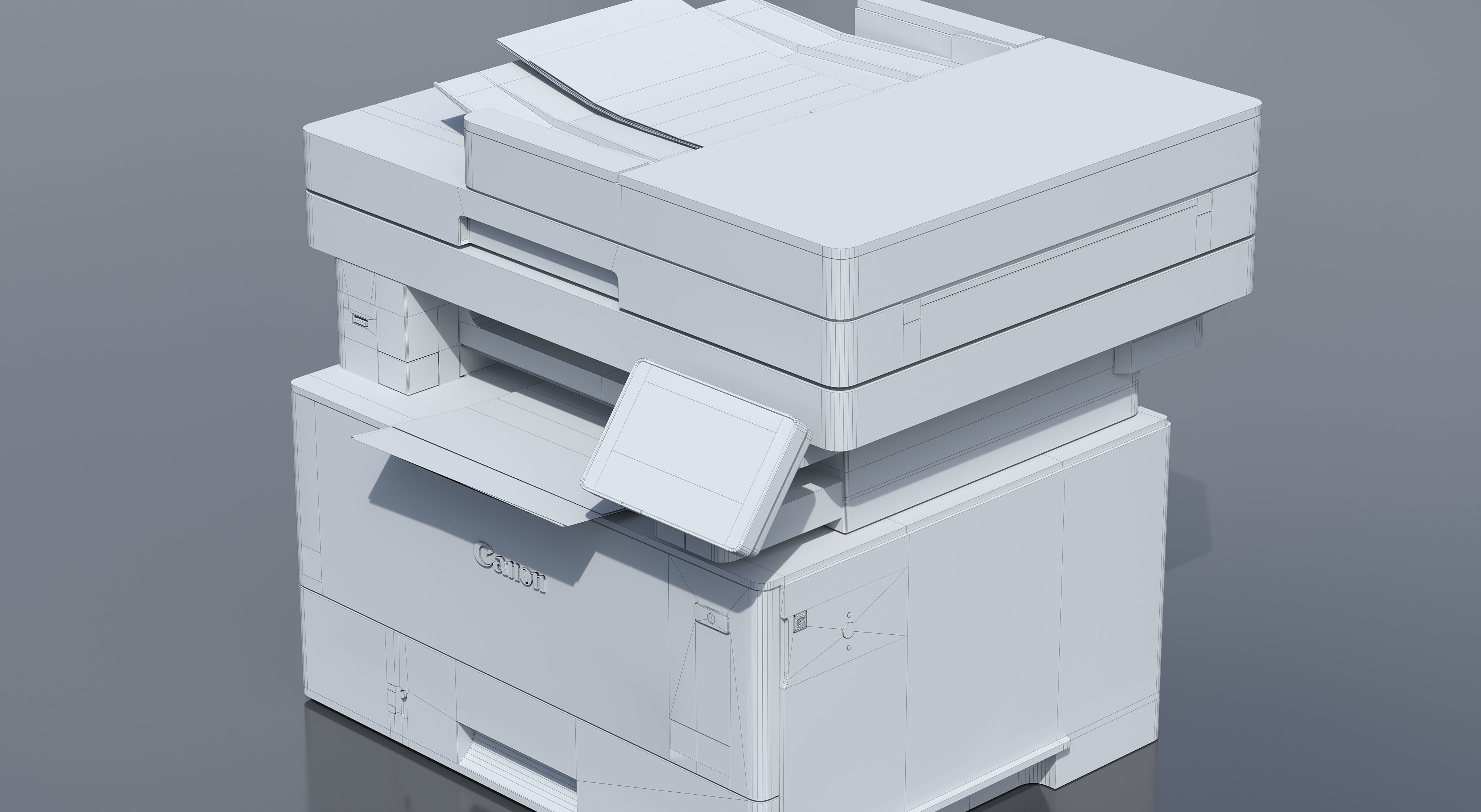 Printer 3D model | CGTrader