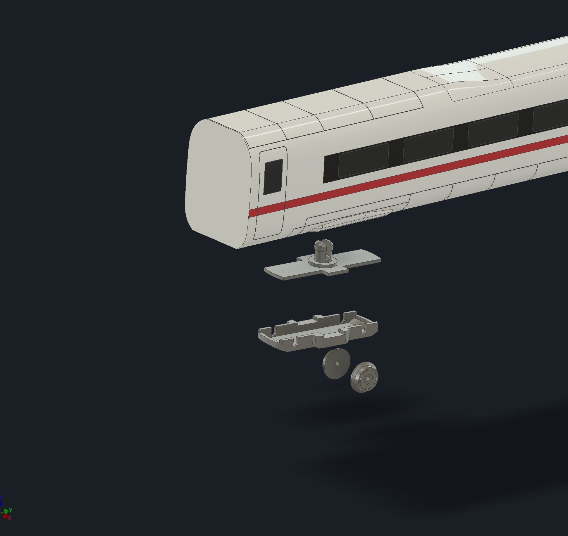 Velaro Novo - ICE 5 3D model 3D printable | CGTrader