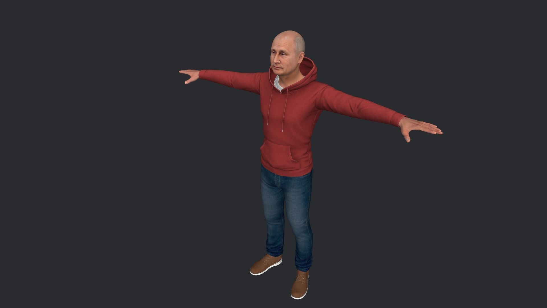 Vladimir Putin Hyper Realistic Fully Rigged 3D Character 3D model ...