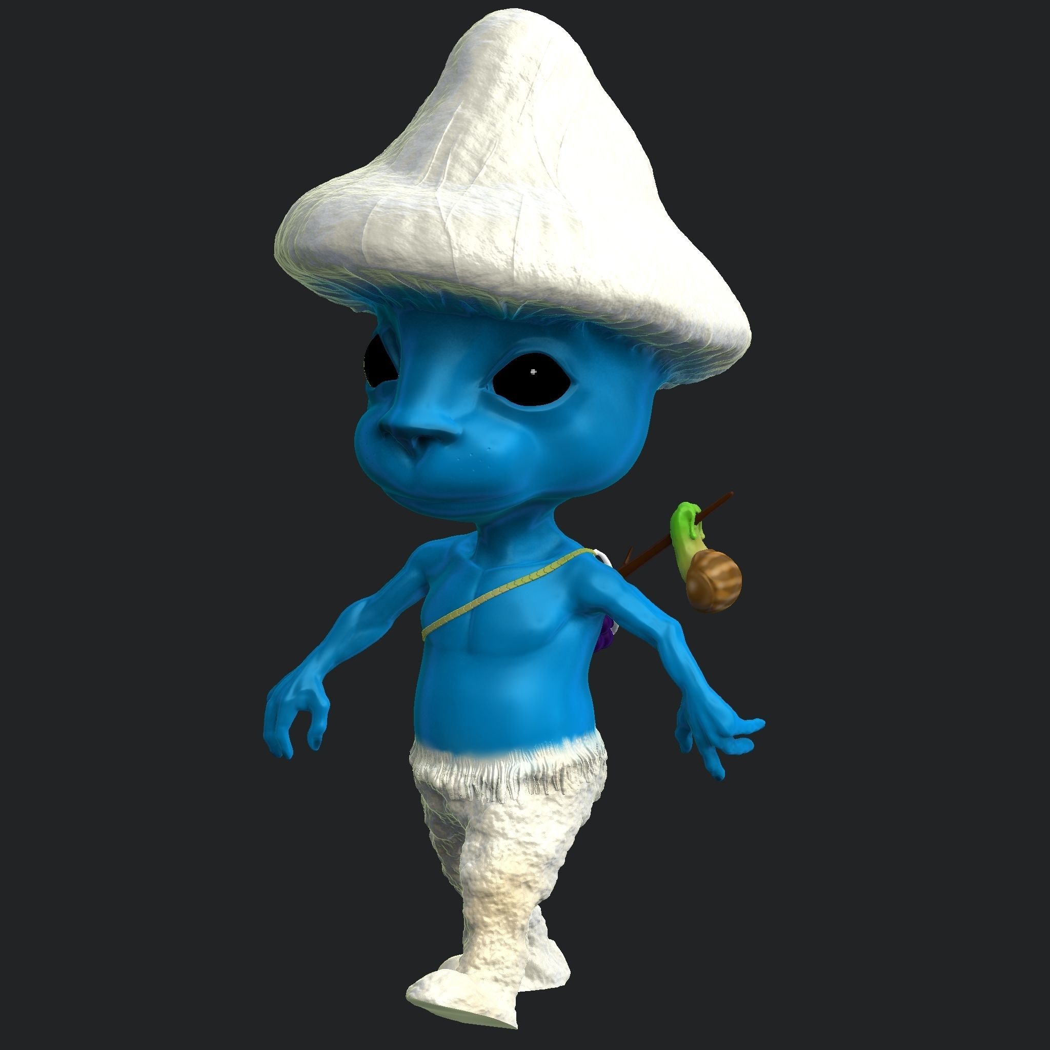 SMURFCAT - GATO PITUFO 3D model 3D printable | CGTrader