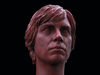 Luke Skywalker Head 3D model 3D printable | CGTrader