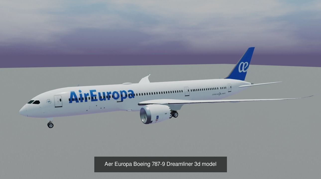 3D Model Collection Boeing 787 9 dreamliner multi liveries 16 liveries ...
