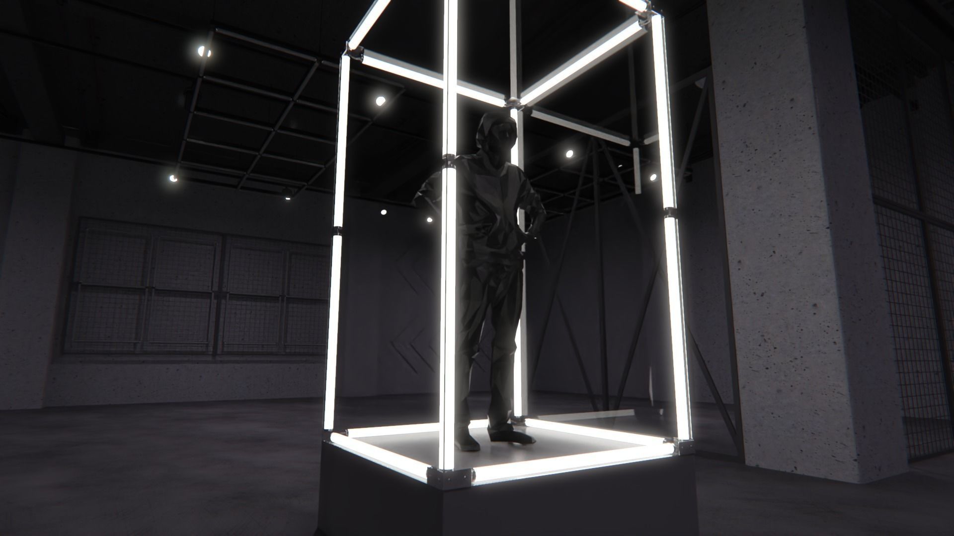 Transparent Booth Photo Opportunity 1 3D model | CGTrader