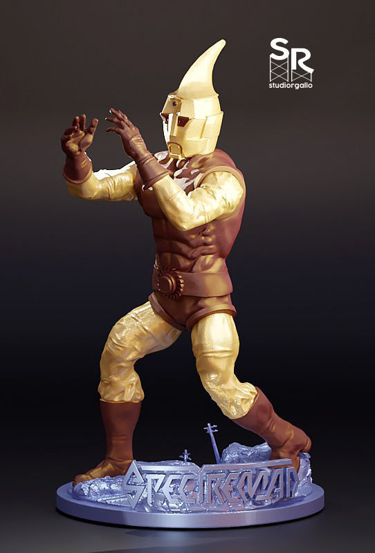 SPECTREMAN 3D model 3D printable | CGTrader