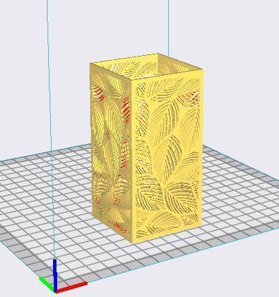 Pen holder free 3D model 3D printable | CGTrader