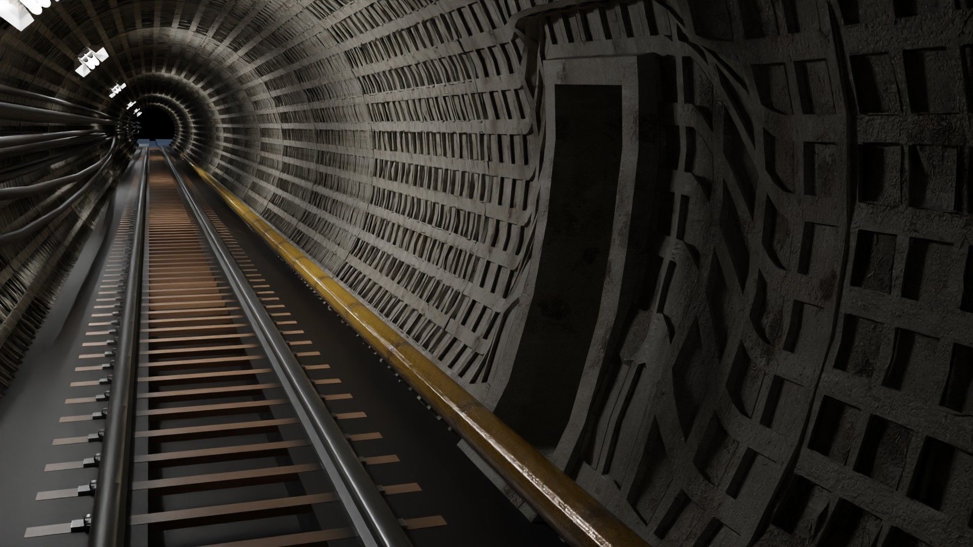 Kyiv Ukraine underground train station Pozniaky 3D model | CGTrader