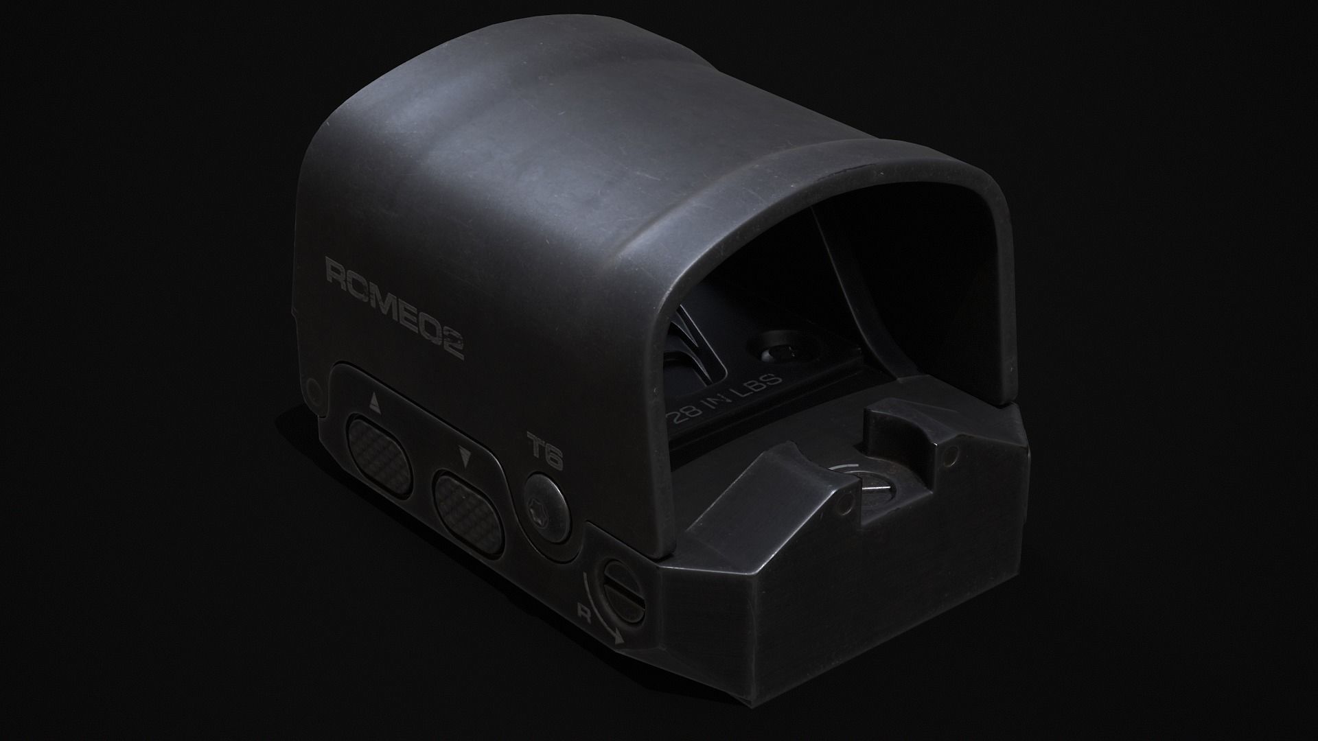 3D model Sig Sauer Romeo2 VR / AR / low-poly | CGTrader