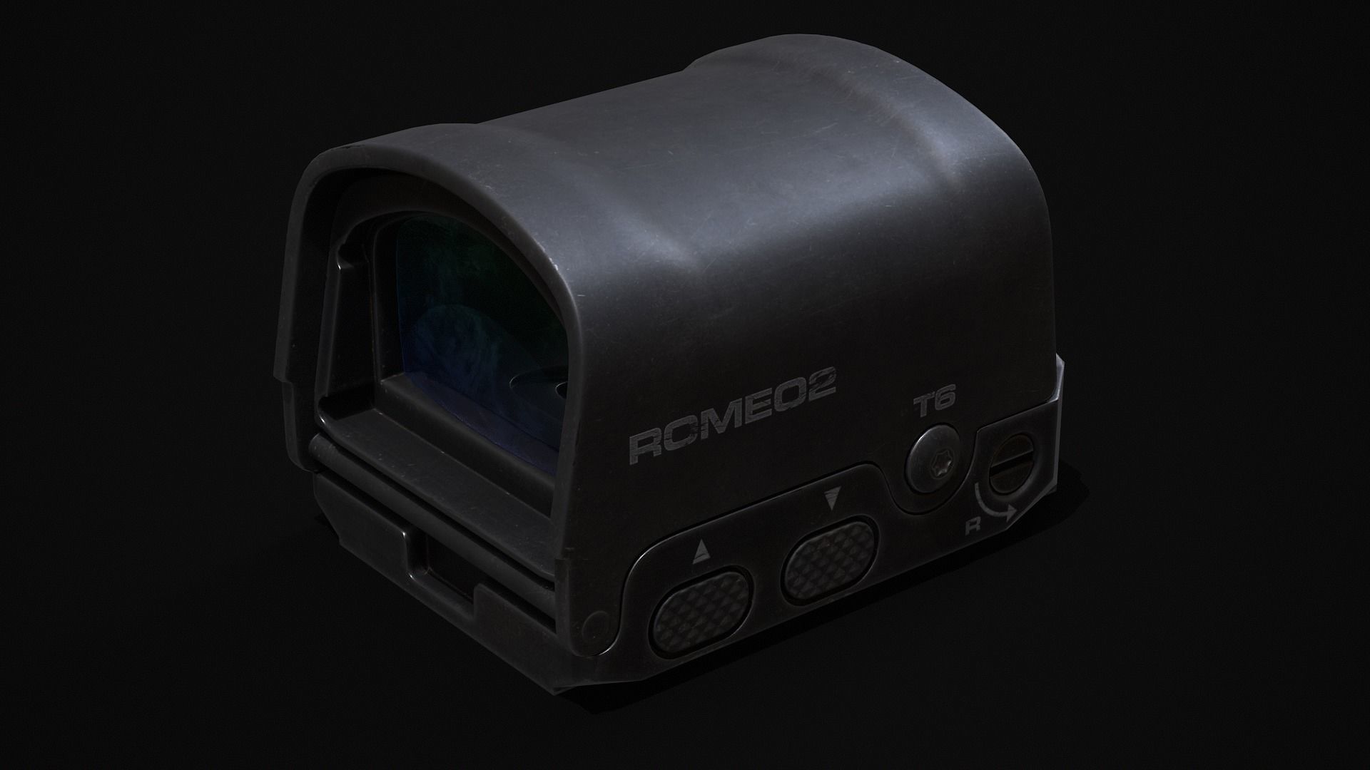 3D model Sig Sauer Romeo2 VR / AR / low-poly | CGTrader