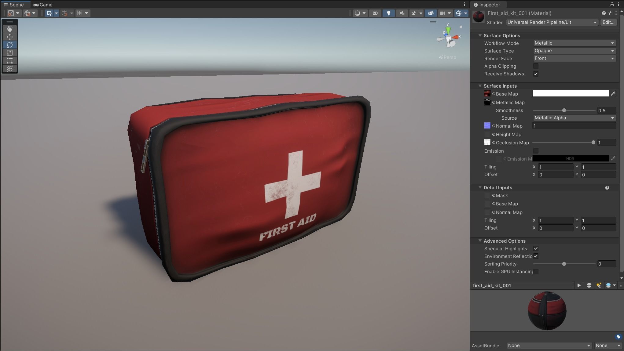 3D model Stylized First Aid Kit VR / AR / low-poly | CGTrader