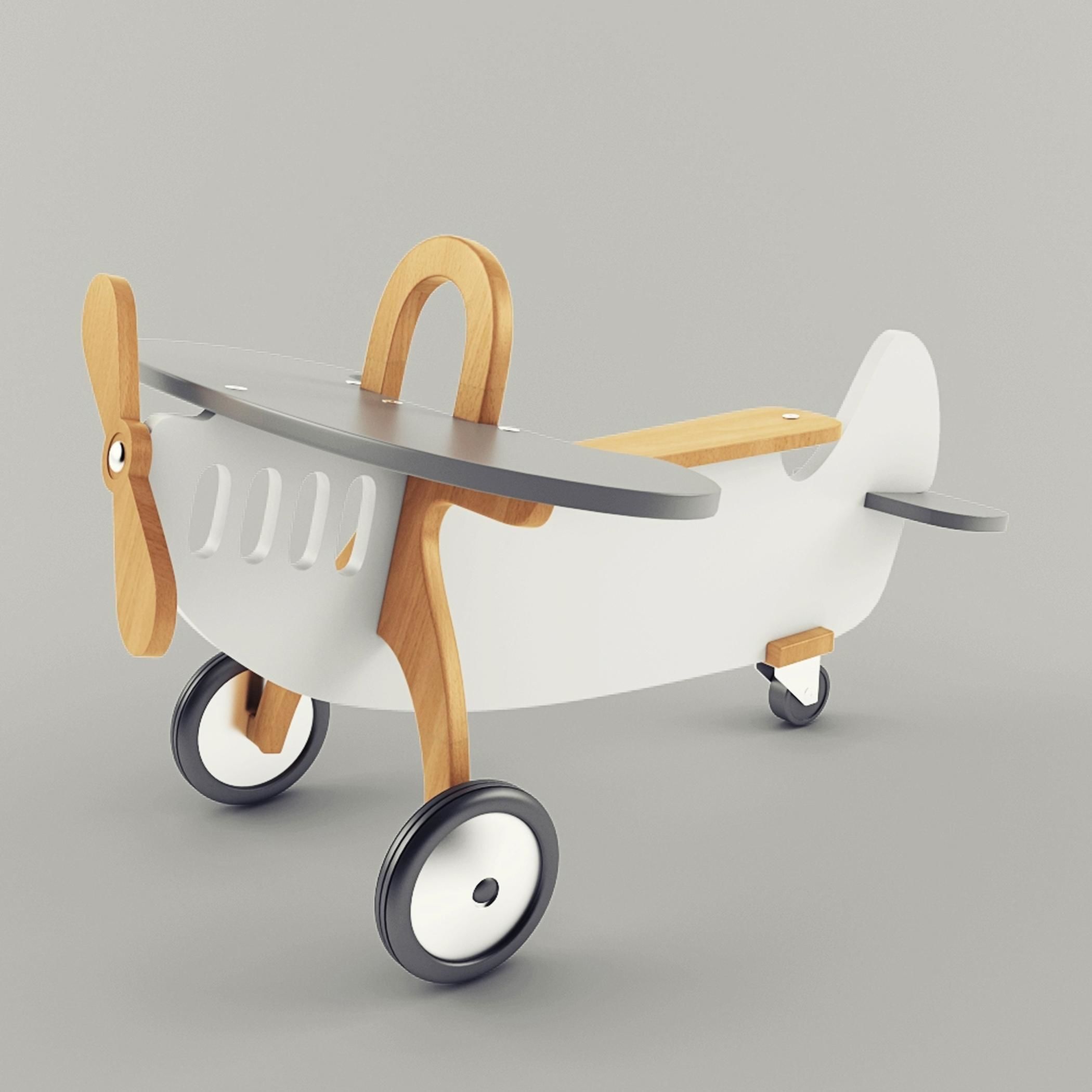 Childrens toy aircraft 3D model | CGTrader
