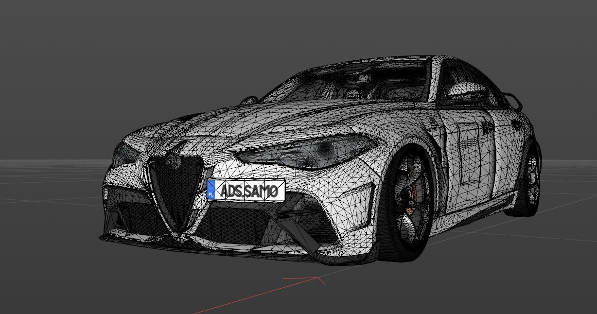 Giulia GTAM - Alfa Romeo 3D model Pack 3D model | CGTrader