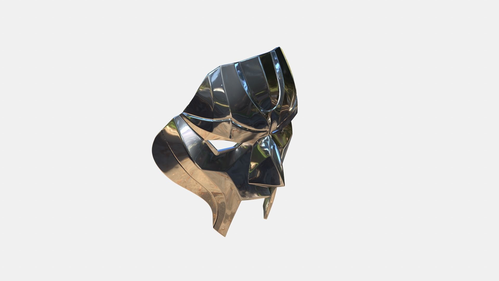 THE WEEKND MASK AFTERHOURS TIL DAWN CHROME MASK 3D MODEL 3D model ...