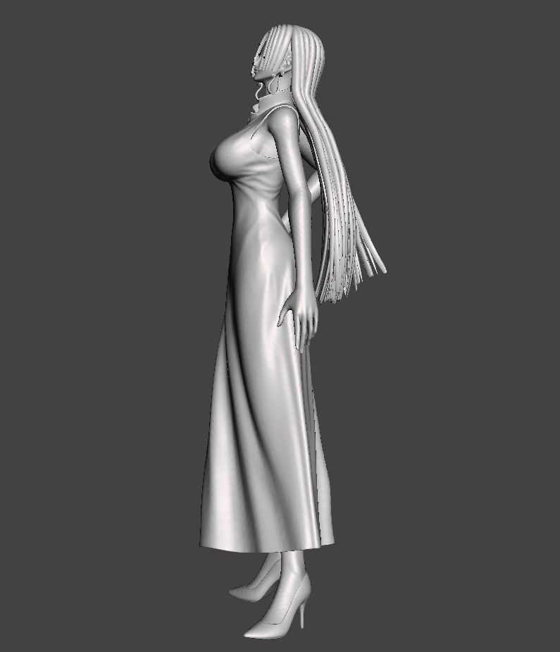 Boa Hancock Marineford 3d Model 3d Model 3d Printable Cgtrader