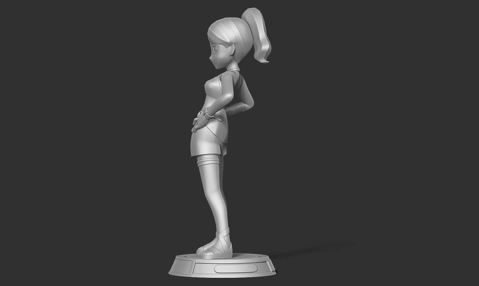 Beauty Pokemon Trainer 3d Model 3d Printable Cgtrader
