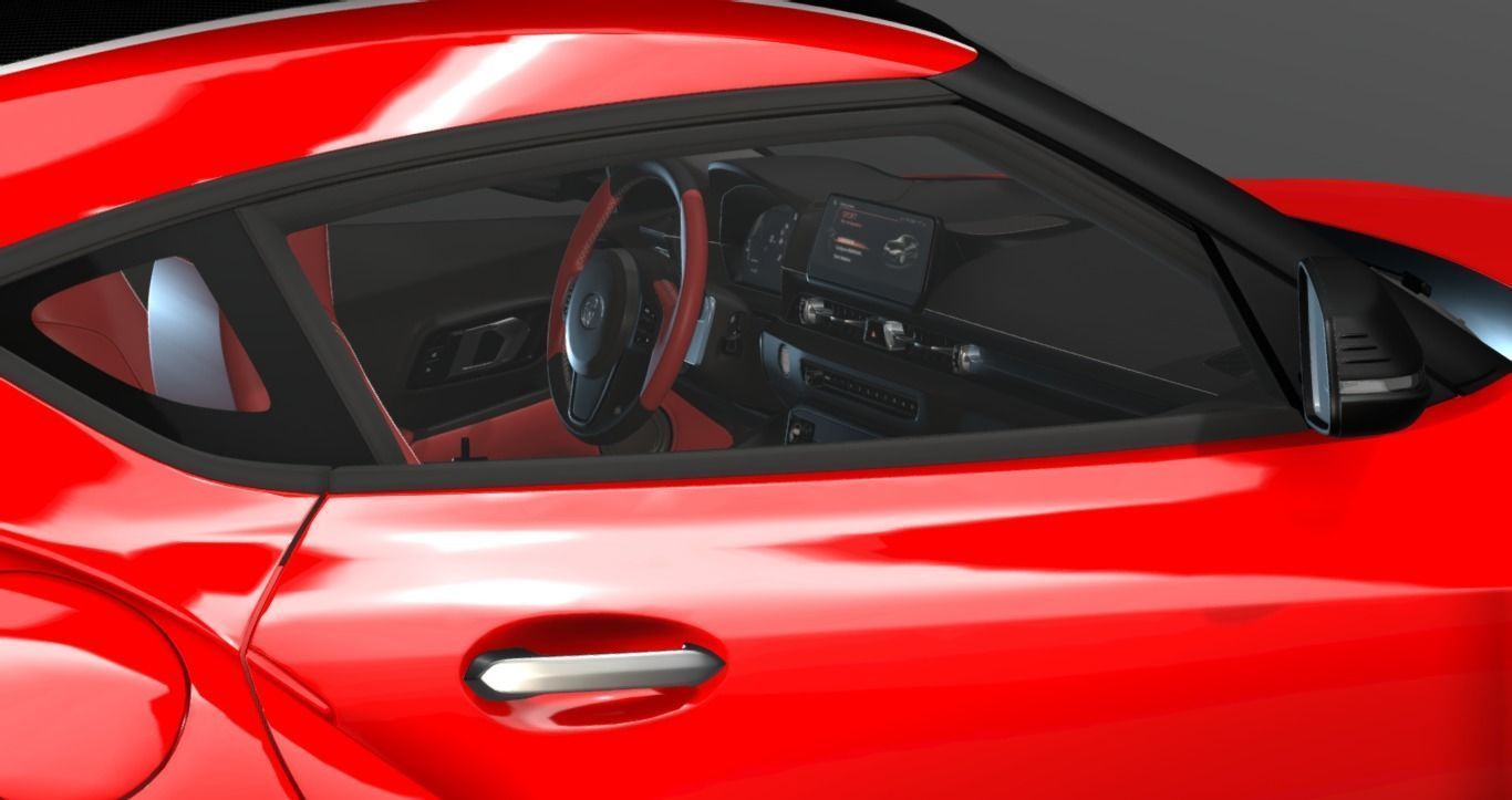 Toyota supra 3D model 3D printable | CGTrader