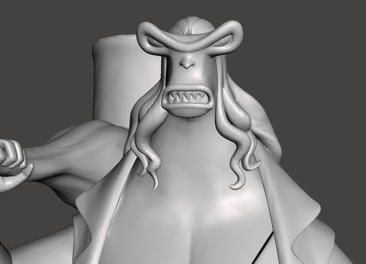 Dosun - New fish man Pirates 3D Model 3D model 3D printable | CGTrader