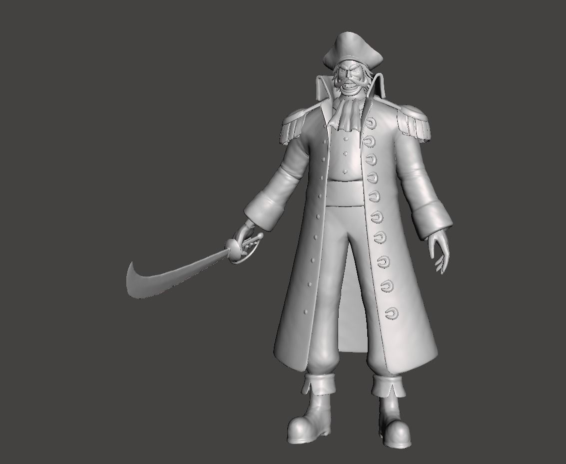 Gol D Roger 3D Model 3D model 3D printable | CGTrader
